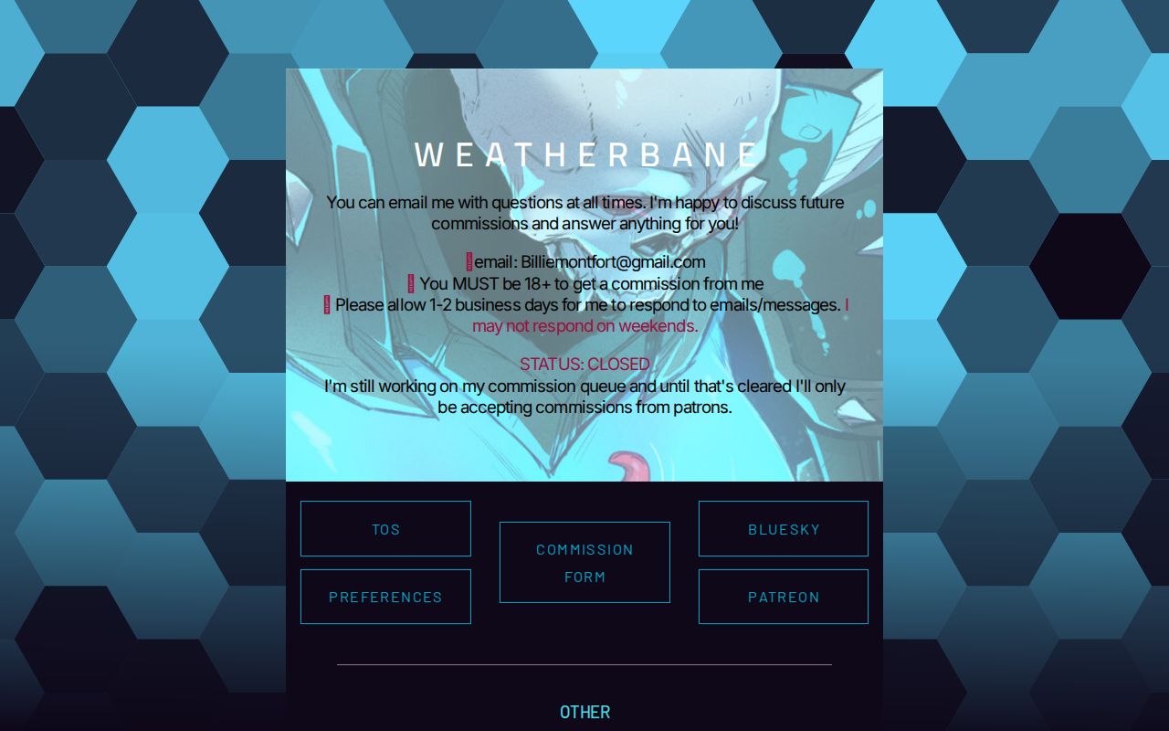 Weatherbane Commissions